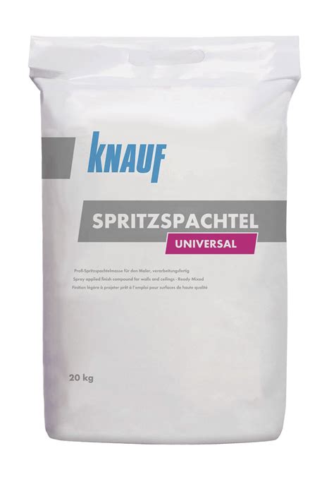 Knauf Spritzspachtel Universal | Knauf Gips - heinze.de
