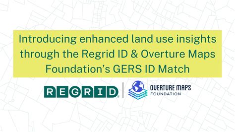 Introducing Enhanced Land Use Insights Through The Regrid Id And