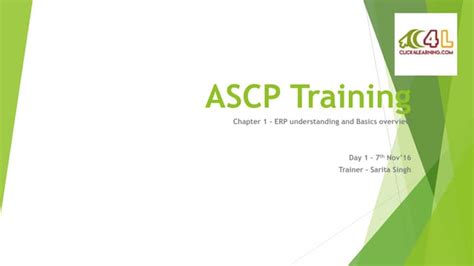 Oracle Ascp Training Pptx Logistics Business