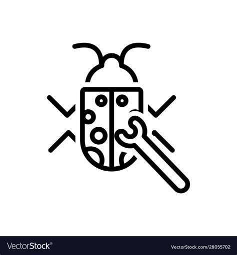 Bug Fixing Royalty Free Vector Image VectorStock Bug Fixing Royalty Free Vector Image VectorStock