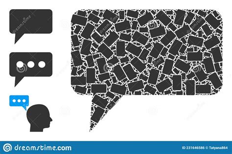 recursion hint cloud icon itself composition stock vector