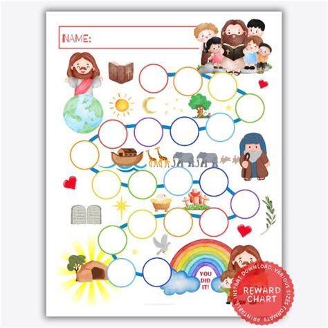 Sunday School Rewards Etsy