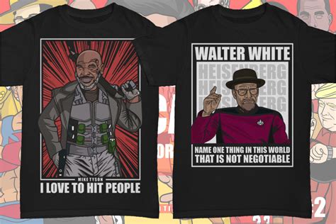 Caricature T Shirt Designs 2 Dealjumbo