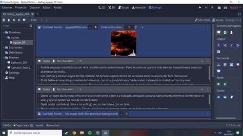 Bug Using A Scene For A Background · Issue 610 · Dialogic Godot
