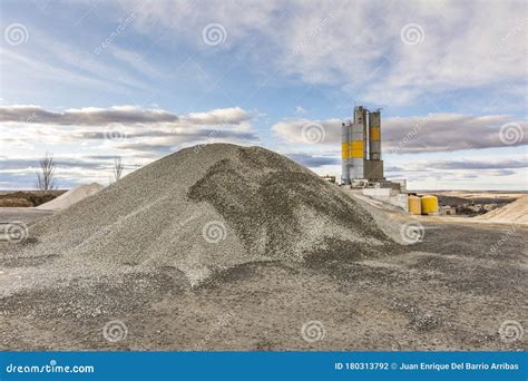 Quarry For The Extraction Of Sand And Stone Its Transformation Into