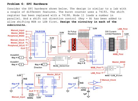 Problem 6 SPI Hardware Consider The SPI Hardware Chegg Com