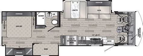 Georgetown 3 Series Gt3 Floorplans Forest River Rv