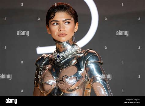 Zendaya Poses For Photographers Upon Arrival At The World Premiere Of