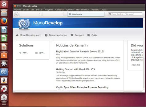 Programación Multiplataforma Con Monodevelop Ochobitshacenunbyte