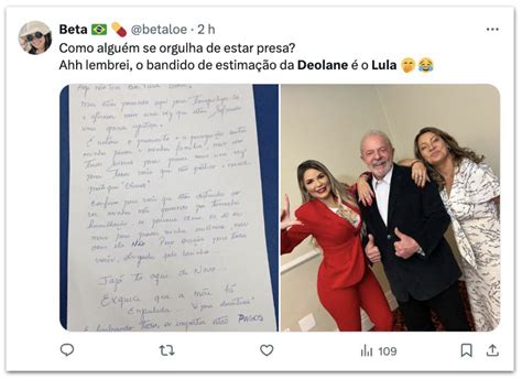 Internautas Usam Prisão De Deolane Para Criticar Lula L De Lavagem