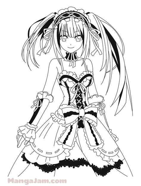 Date A Live Drawing