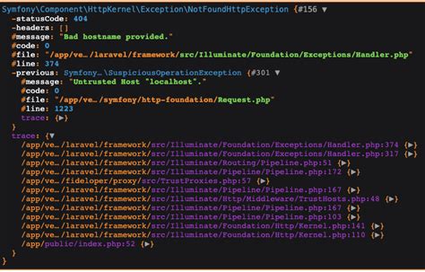 Trusthosts 404 Response Difficult To Trace · Issue 2494 · Laravel