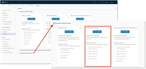 Migration Coordinator Lift And Shift Migration Modes Network And Security Virtualization