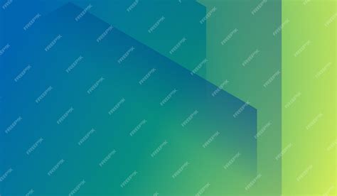 녹색 그라데이션 배경 현대적인 디자인 무료 벡터