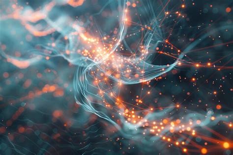 Premium Photo Data Visualization Of Global Network Traffic