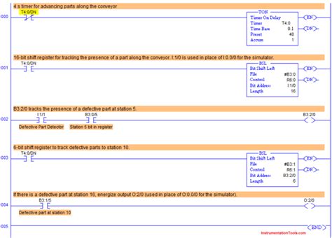 PLC Conveyor Ladder Logic Program Basics Of PLC Programming