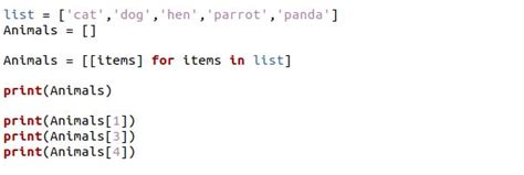 Crear una lista de listas en Python Territorio Móvil
