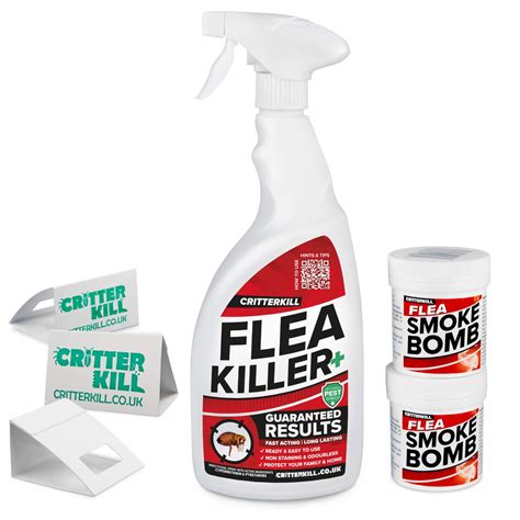 Critterkill Flea Killer Kit For Low Level Home Infestation Flea Desertcart India