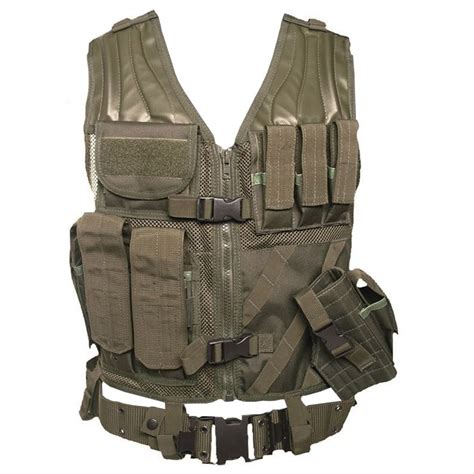 Mil Tec Usmc Tactical Vest Olive Buy Online Militaryeu Shop