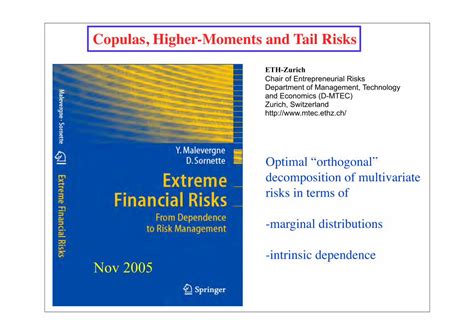 Pdf Copulas Higher Moments And Tail Risks Eth Z · Copulas Higher Moments And Tail Risks