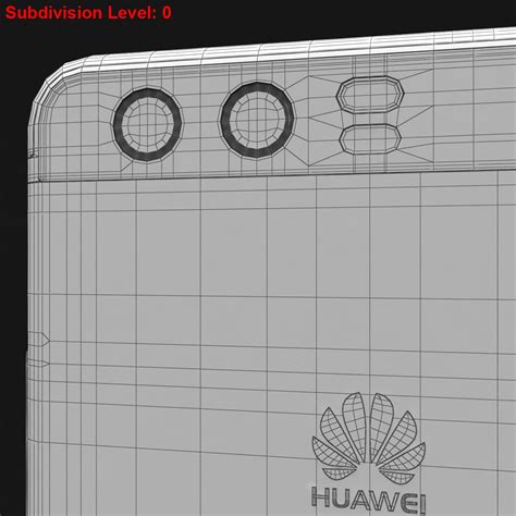 화웨이 P10 녹지 3d 모델 49 3ds C4d Fbx Obj Max Free3d