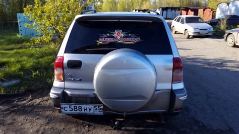 Наклейка к 9 мая — Toyota Rav4 Ii 2 л 2003 года аксессуары Drive2