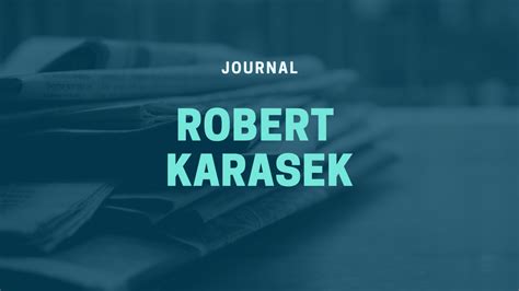 Robertkarasek Robert Karasek