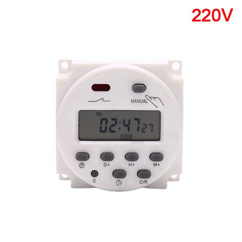 Cn101a 12v 24v 110v 240v Digital Lcd Power Timer Switch Relay Daraz Lk