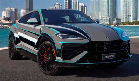 람보르기니 마이애미와 그래피티에서 영감을 받은 맞춤형 우루스 Se 공개