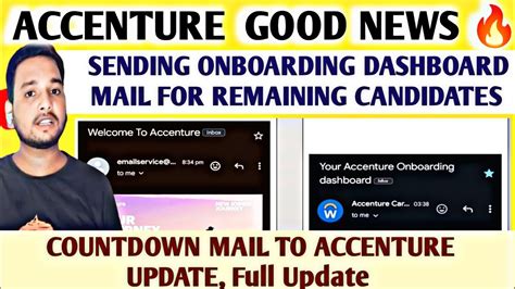 Accenture Onboarding Dashboard Latest Update Countdown To Accenture Rejection Mail Bgv Ol