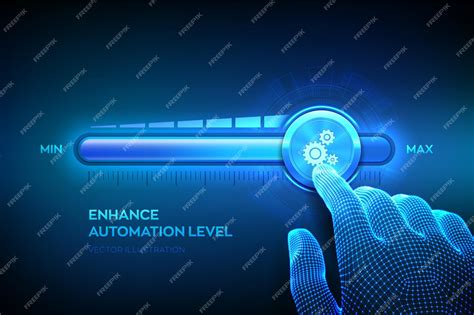 Augmentation Du Niveau D'automatisation. Concept De Technologie D ...