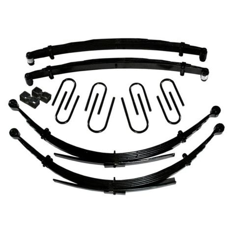 Skyjacker® C280 8 Softride™ Front Lifted Leaf Springs