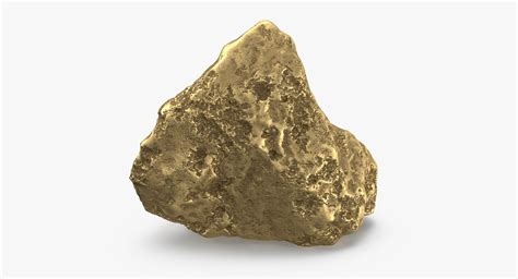 Gold Nugget 3d Model Turbosquid 1317190