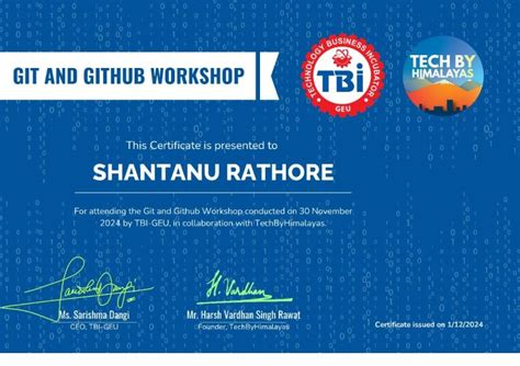 shantanu rathore on linkedin github workshop learning opensource