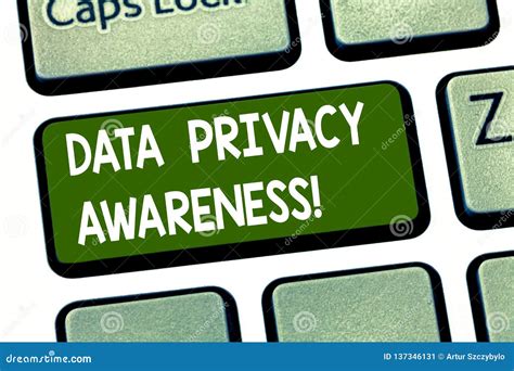 Conceptual Hand Writing Showing Data Privacy Awareness Business Photo