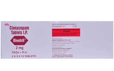 Clonazepam 2 Mg Tablet At ₹ 6500box Anti Anxiety Medicine In Surat