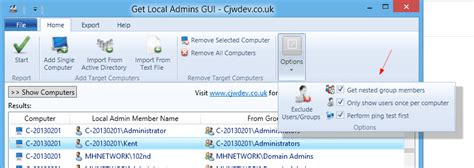 How To Find Out The Members Of The Local Admin Group On Remote