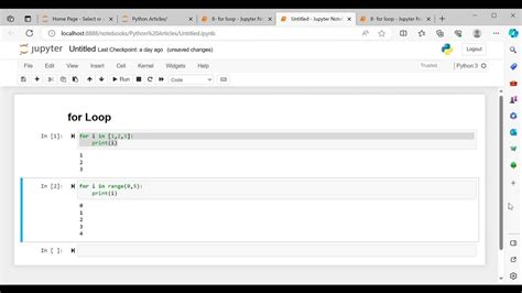 Python Programming 8 For Loop With Examples Youtube