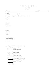 Vectors Worksheet Docx Laboratory Report Vectors Name Section Date Define The Following