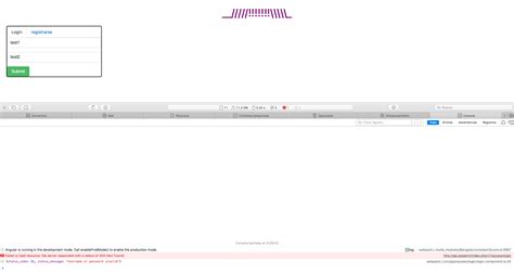 Typescript Angular Login Form Response Error Stack Overflow