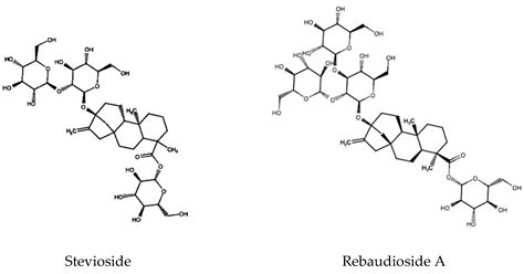 Glycosides Molecules Figure Glycosylation Glucosyl Steviol Structures