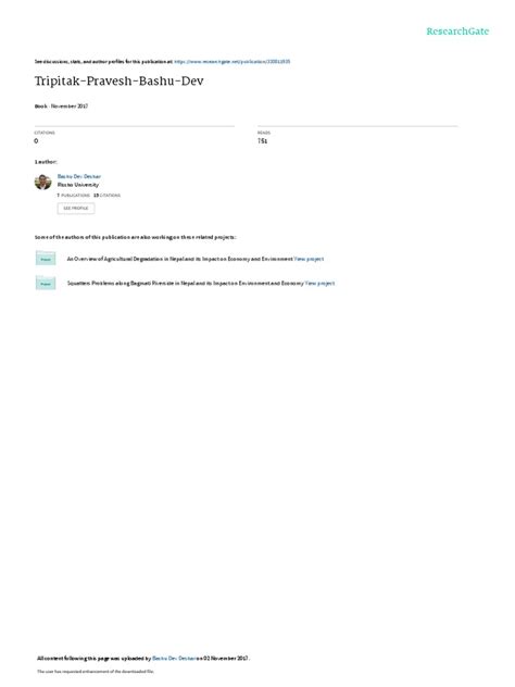 Tripitak Pravesh Bashu Dev