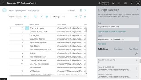 Dynamics 365 Business Central Add Custom Report Layouts To Report Layouts Migrate To System