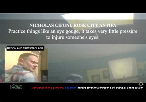 Project Veritas Exposes Antifa Eye Gouging ‘do Dangerous Things As
