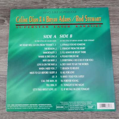 Celine Dion And Bryan Adams Everything I Do Shop
