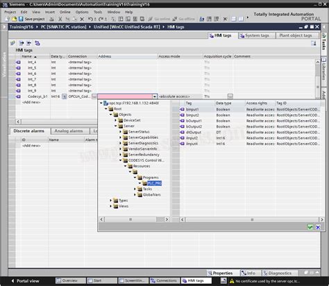 Wincc Unified Connection Opc Ua