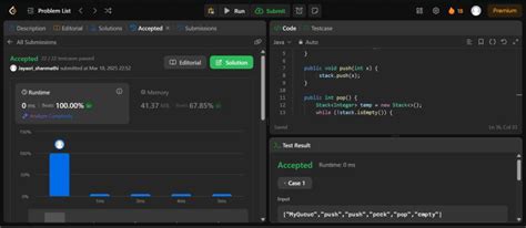 100daysofleetcode Leetcode Java Coding Datastructures Queue