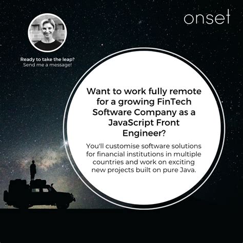 Javascript Frontend Fintech Engineering Remotework Software
