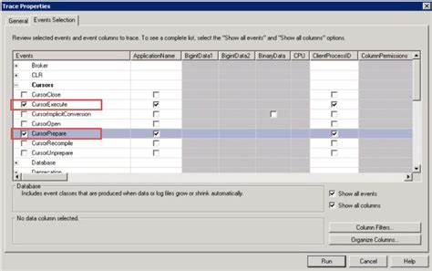 Ax2012 Analyzing Select Statements Using Sql Server Profiler Ax