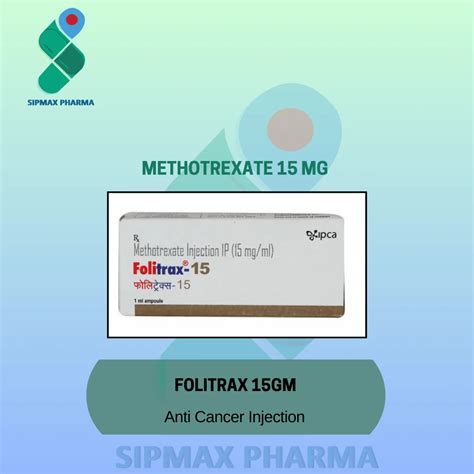 Methotrexate Injection Usp 15 Mg Latest Price Manufacturers And Suppliers